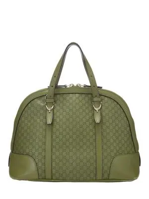 GUCCI Gucci Microguccissima Leather Dome Handbag