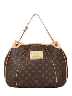 LOUIS VUITTON Louis Vuitton Monogram Canvas Galliera PM Brown
