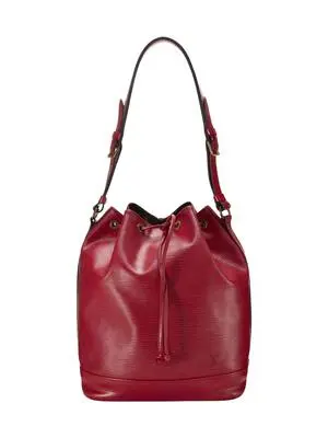 LOUIS VUITTON Epi Noe Bucket Bag - Red