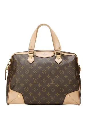 LOUIS VUITTON Monogram Canvas Retiro PM Brown