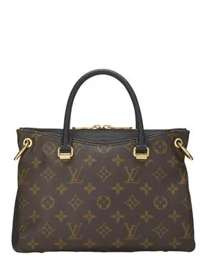 LOUIS VUITTON Monogram Canvas Pallas Nm - Black