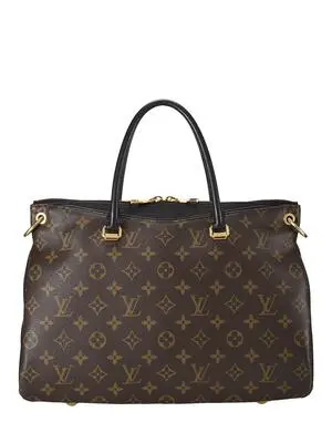 LOUIS VUITTON Monogram Canvas Pallas Nm - Black