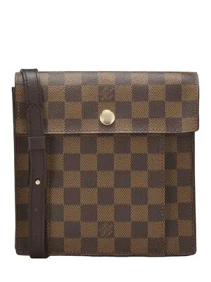 LOUIS VUITTON Damier Ebene Pimlico - Brown