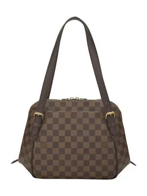 LOUIS VUITTON Damier Ebene Belem - Brown