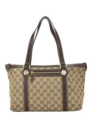 Gucci Original Gg Canvas Tote Bag - Brown