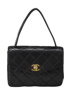 CHANEL Quilted Lambskin Mini Handbag