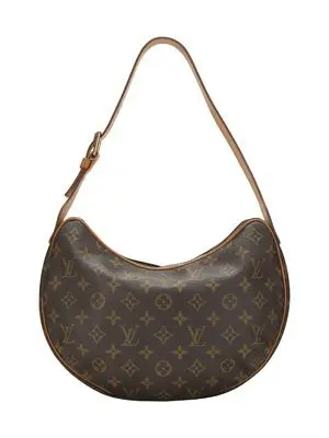 LOUIS VUITTON Monogram Canvas Croissant - Brown