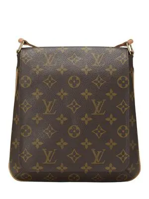 LOUIS VUITTON Monogram Canvas Musette Salsa - Brown