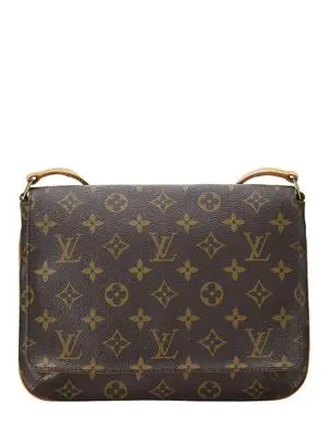 LOUIS VUITTON Monogram Canvas Musette Tango - Brown