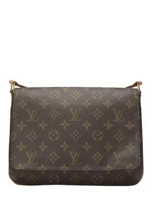 LOUIS VUITTON Monogram Canvas Musette Tango - Brown