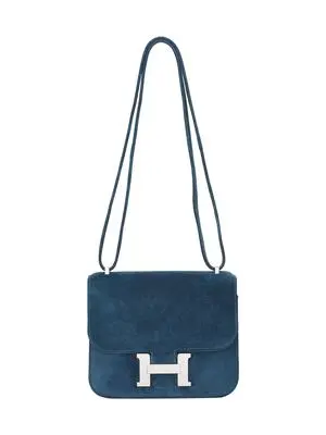 Hermès Doblis Constance 18cm - Blue