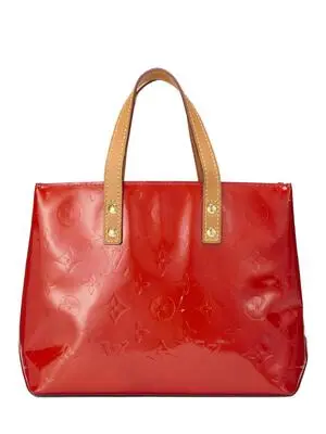 LOUIS VUITTON Monogram Vernis Reade Tote - Red