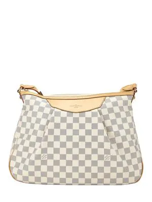 LOUIS VUITTON Damier Azur Siracusa - White
