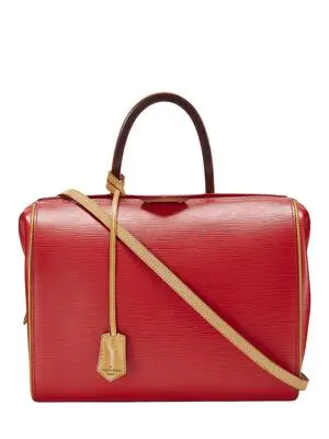 LOUIS VUITTON Epi Doc Bag - Red