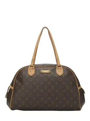 LOUIS VUITTON Monogram Montorgueil Tote - Brown