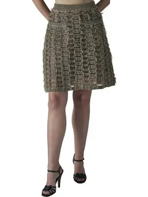 Chanel Mohair Skirt - Brown