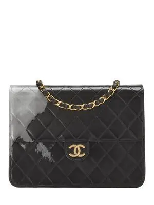 CHANEL Chanel Quilted Lambskin Ex Flap Bag