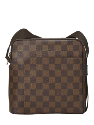 LOUIS VUITTON Damier Ebene Olav - Brown
