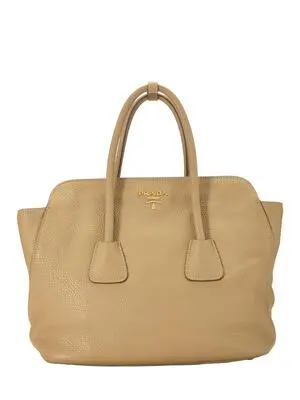 PRADA Vitello Daino Convertible Top Handle Tote