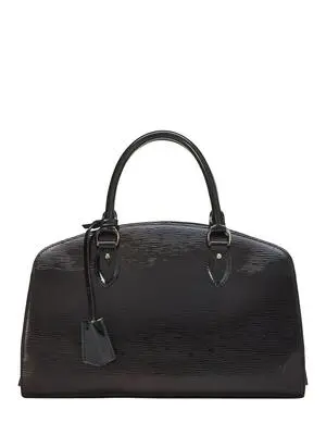 LOUIS VUITTON Electric Epi Pont-neuf Handbag - Black