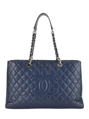 CHANEL Quilted Caviar Grand Shopping Tote XL