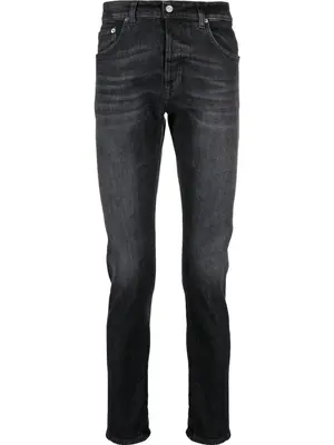 DONDUP Distressed-effect Skinny Jeans - Black