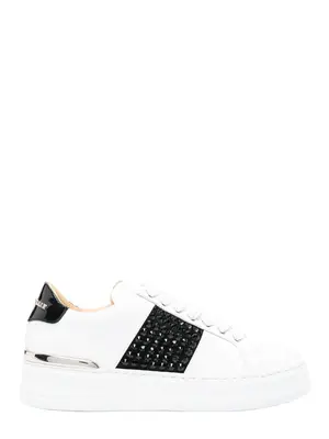 PHILIPP PLEIN Philipp Plein Logo-Lettering Leather Sneakers