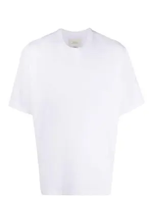 Studio Nicholson Crew-neck Cotton T-shirt - White
