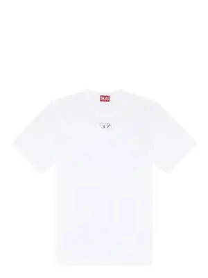 DIESEL T-just-od Cotton T-shirt - White