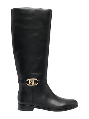Ralph Lauren Bridgette Knee-length Boots - Black