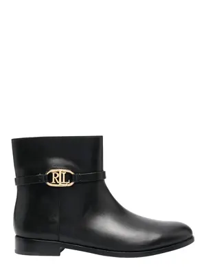 Ralph Lauren Briela Ankle Boots - Black