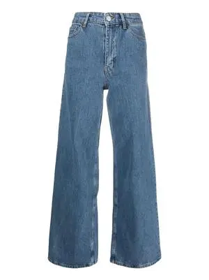Baum Und Pferdgarten Wide-leg Denim Jeans - Blue