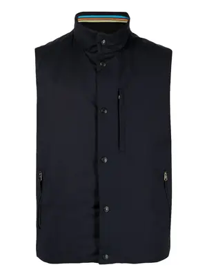 Paul Smith Padded Vest - Black