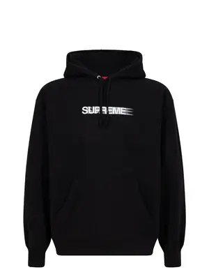 Supreme Motion Logo-print Hoodie - Black