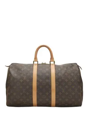 LOUIS VUITTON Monogram Keepall 45 - Brown