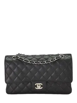 CHANEL Quilted Caviar Classic Double Flap Medium