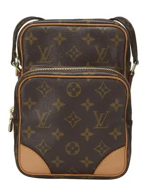 LOUIS VUITTON Louis Vuitton Monogram Canvas Amazone Bag Brown