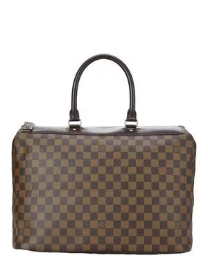 LOUIS VUITTON Damier Ebene Greenwich Duffle - Brown