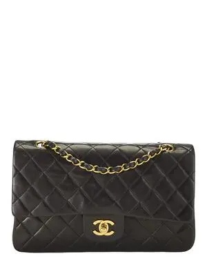CHANEL Quilted Lambskin Double Flap Bag