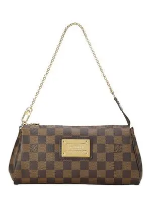 LOUIS VUITTON Damier Ebene Eva - Brown