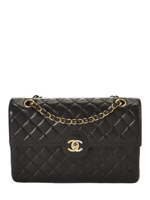 CHANEL Quilted Lambskin Paris Limited Double Flap Medium