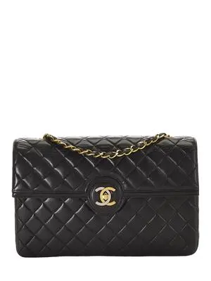 CHANEL Quilted Lambskin Paris Limited Double Flap Medium