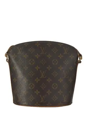 LOUIS VUITTON Monogram Canvas Drouot - Brown