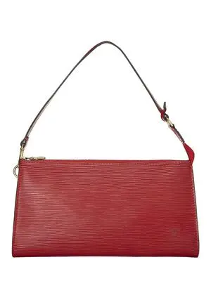 LOUIS VUITTON Epi Pochette Accessoires - Red