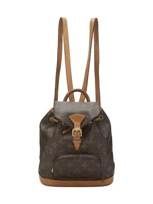 LOUIS VUITTON Monogram Montsouris Backpack - Brown