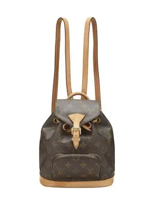 LOUIS VUITTON Monogram Montsouris Backpack - Brown