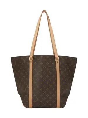 LOUIS VUITTON Monogram Sac Shopping - Brown
