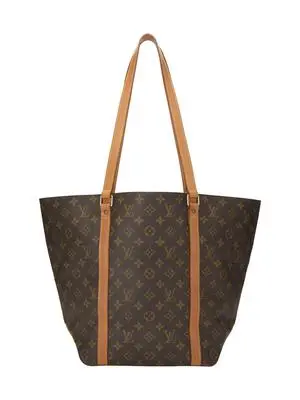 LOUIS VUITTON Monogram Sac Shopping - Brown