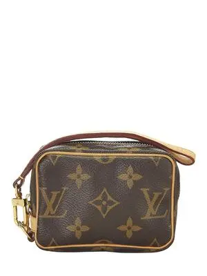 LOUIS VUITTON Louis Vuitton Monogram Canvas Wapity Case Brown