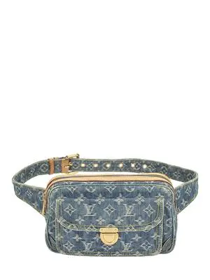 LOUIS VUITTON Monogram Denim Bumbag - Blue